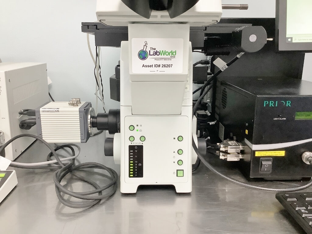 Olympus IX81 Fluorescent Microscope - The Lab World Group