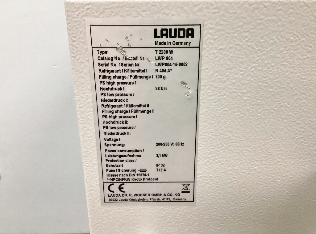 Lauda Recirculating Chiller - The Lab World Group