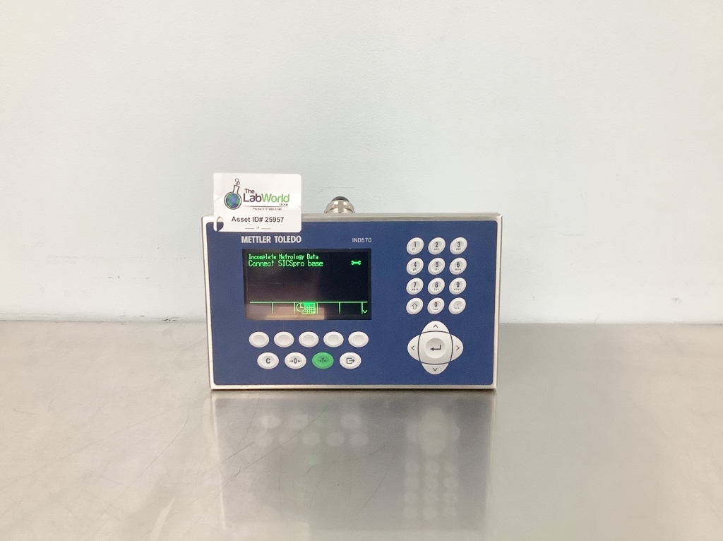 Mettler Toledo IND570 Weighing Terminal - The Lab World Group