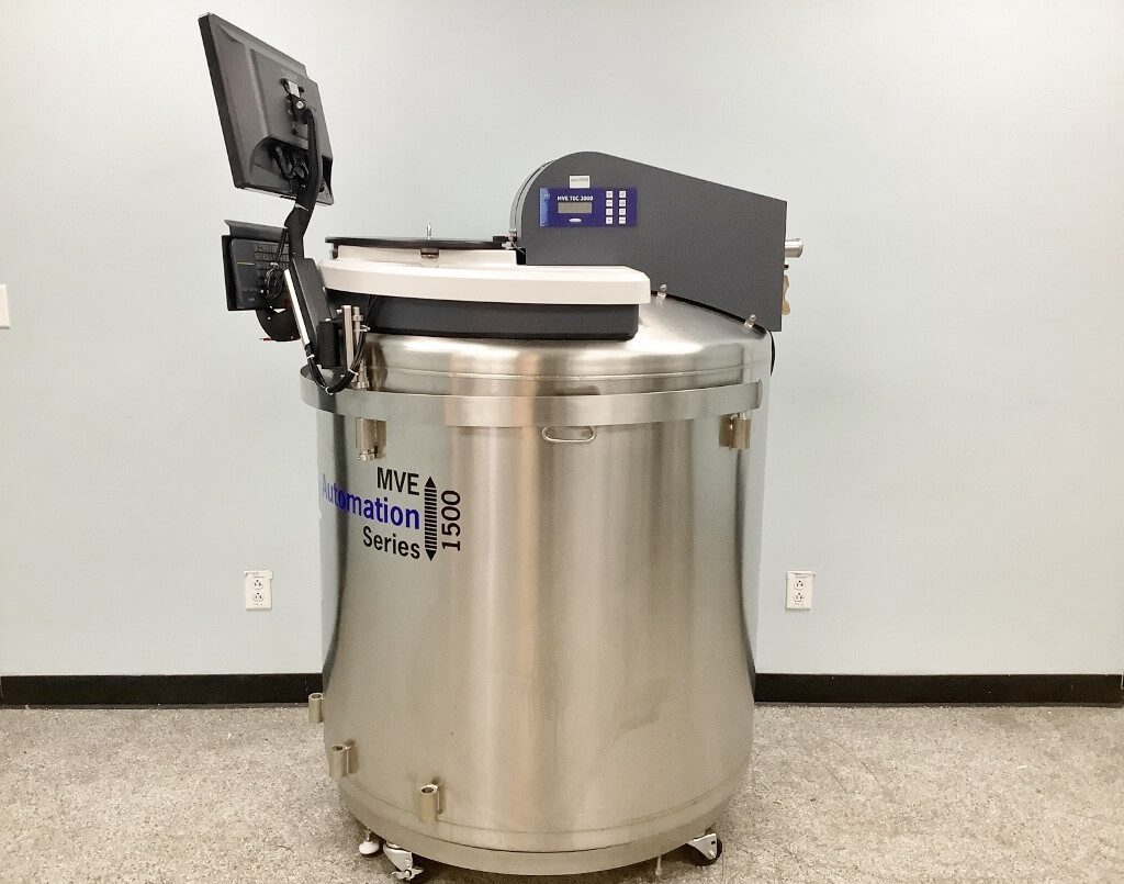 MVE 1500 Automation Cryogenic Storage System