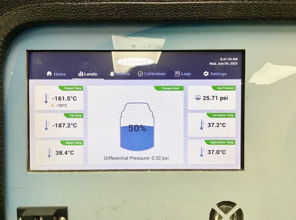 MVE Fusion 1526 Cryogenic Storage System