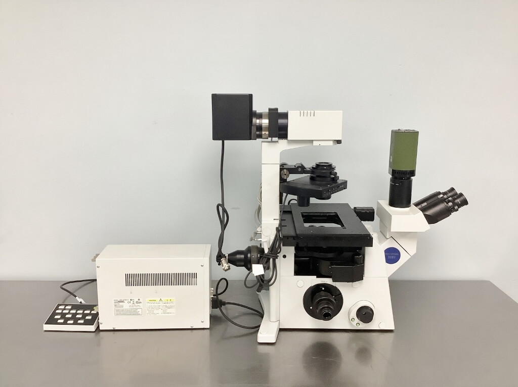 Olympus IX81 Fluorescent Microscope - The Lab World Group