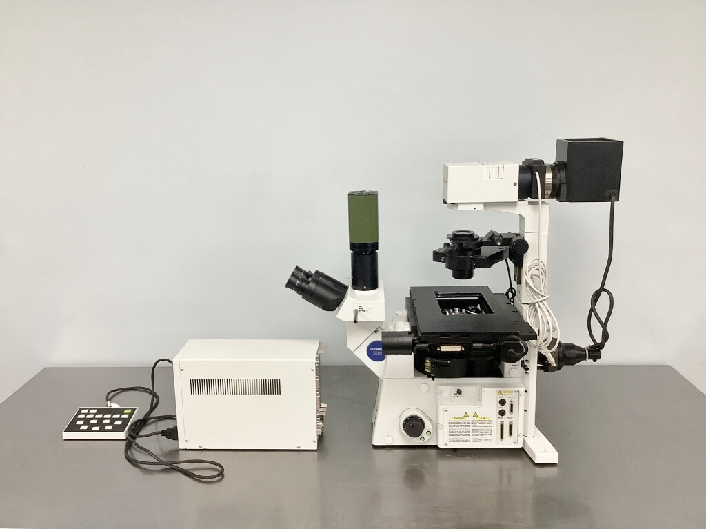 Olympus IX81 Fluorescent Microscope - The Lab World Group