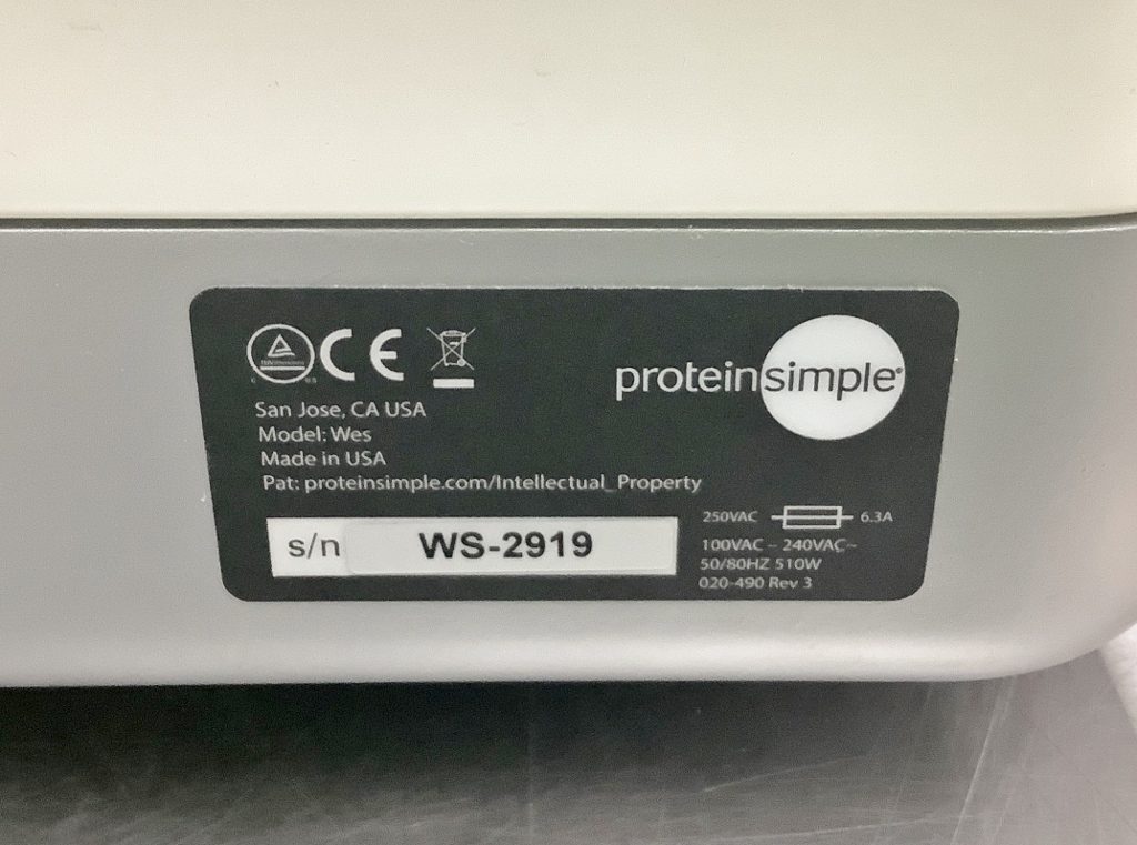 Protein Simple Wes Western Blot System