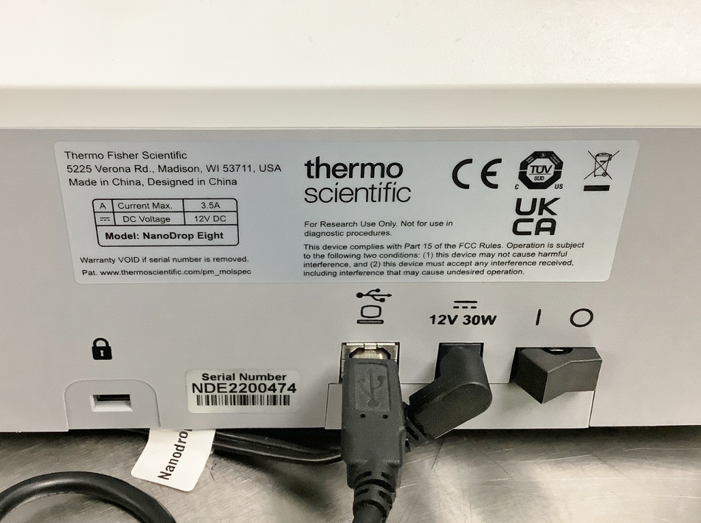 Thermo NanoDrop Eight Spectrophotometer