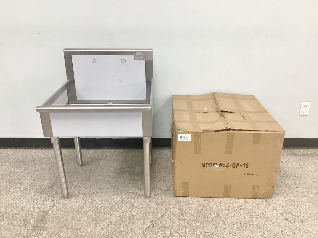 Stainless Steel Service Lab Sink - 2025 Unused - TLWG