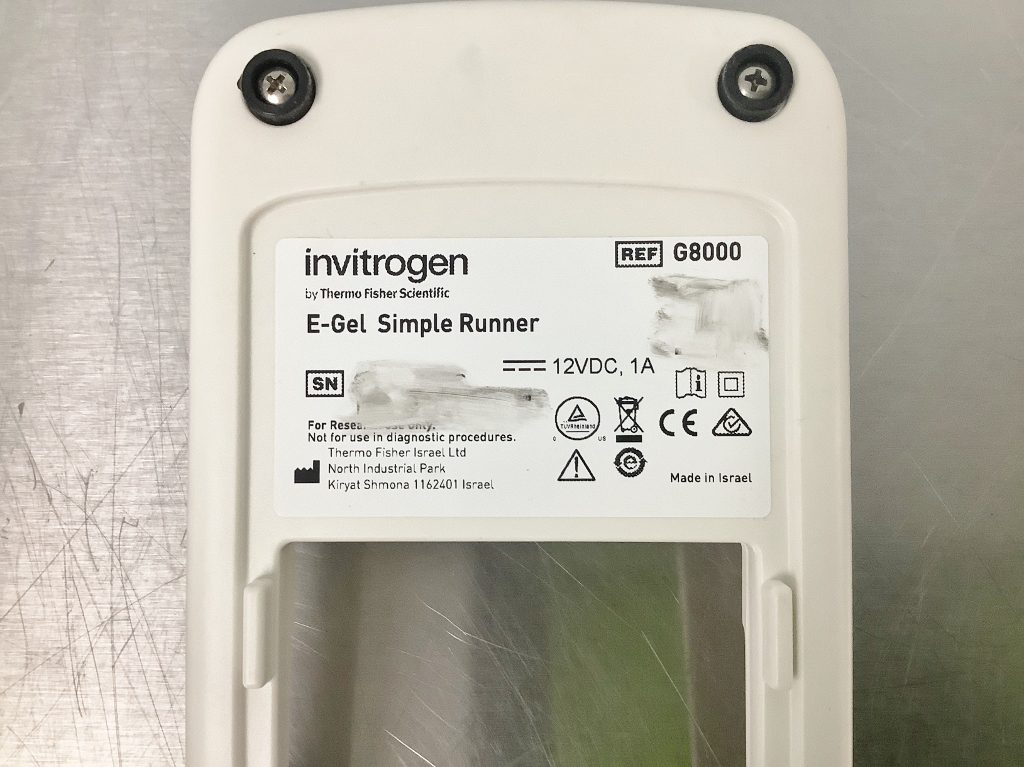 Invitrogen E-Gel Simple Runner - Unused in Box - TLWG