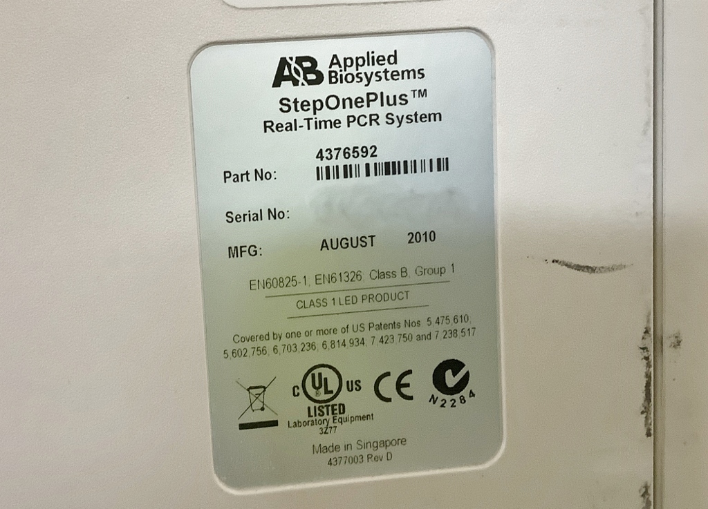 ABI StepOne Plus Real-Time PCR - The Lab World Group