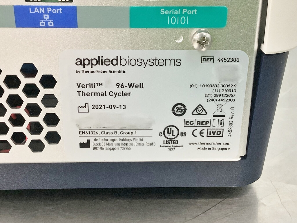 Applied Biosystems Veriti 96 Thermal Cycler