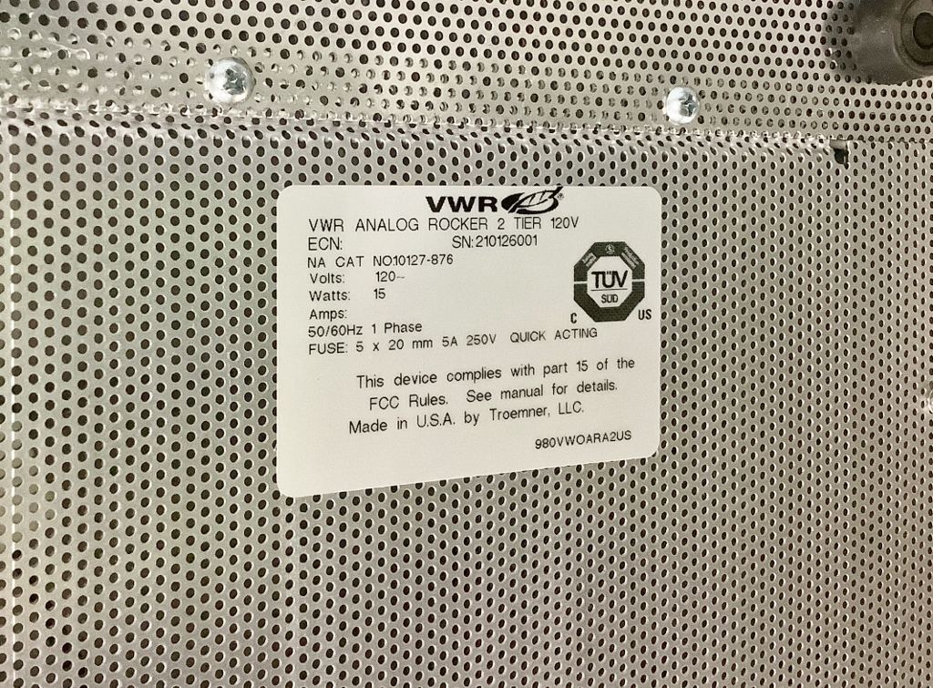 VWR Analog Rocker - The Lab World Group