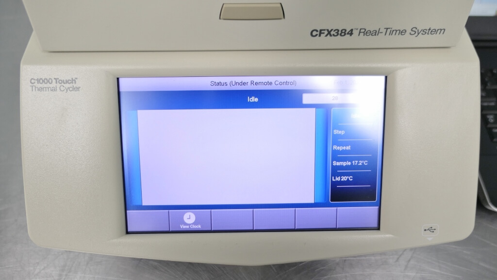 BioRad CFX384 Real Time PCR System - The Lab World Group