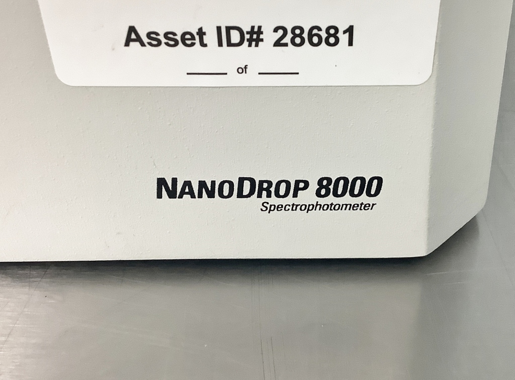 Thermo Scientific NanoDrop 8000 - The Lab World Group