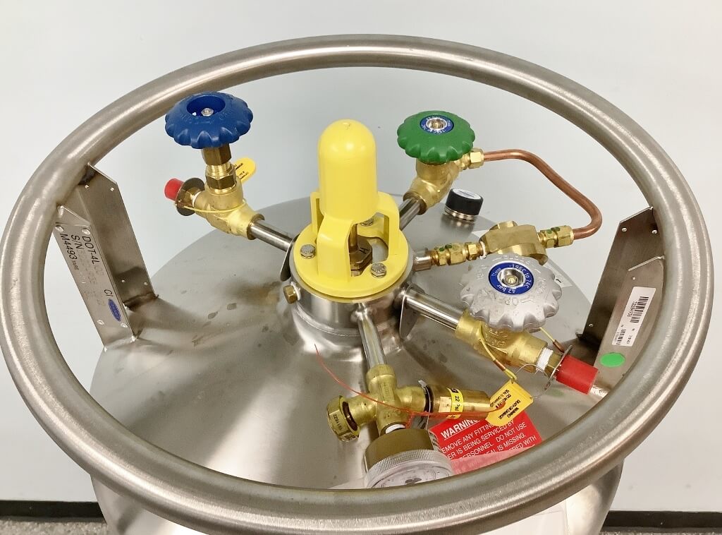 Thermo Scientific LN2 Supply Tank 180L - 2022 Unused - The Lab World Group