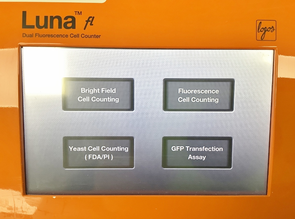 Luna FL Dual Fluorescence Cell Counter - The Lab World Group